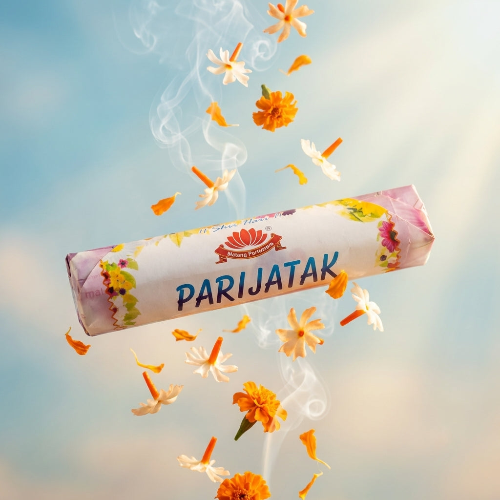 Parijat | charcoal free and bamboo less incense – Matang Perfumers
